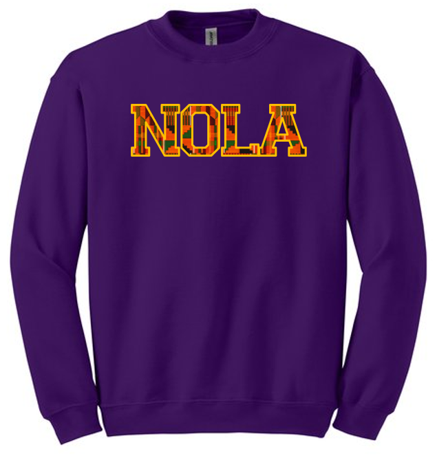 NOLA Kente Sweatshirt – Every Sew Often Designs